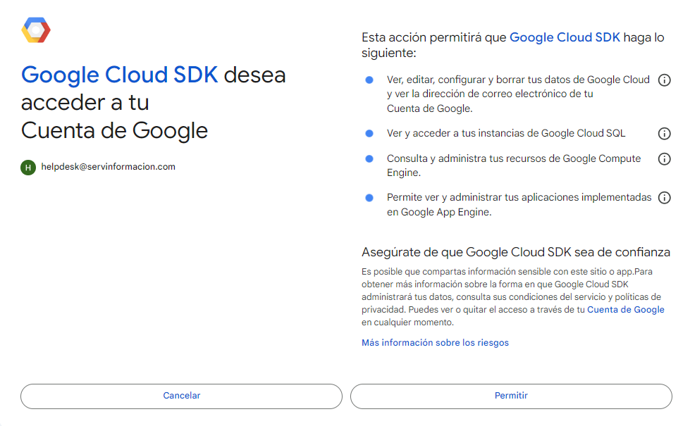 ¿Cómo instalar la CLI de Google Cloud?